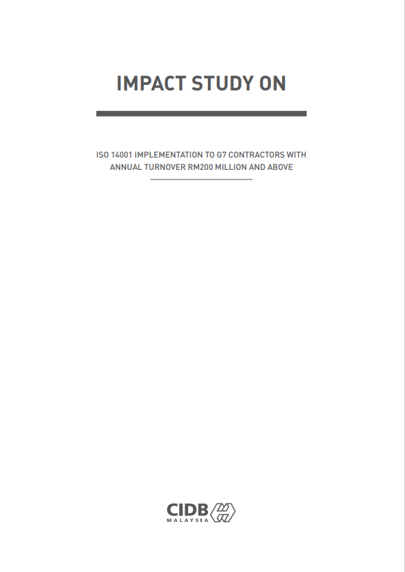 Impact Study on Implementation ISO 14001 to G7 Contractor